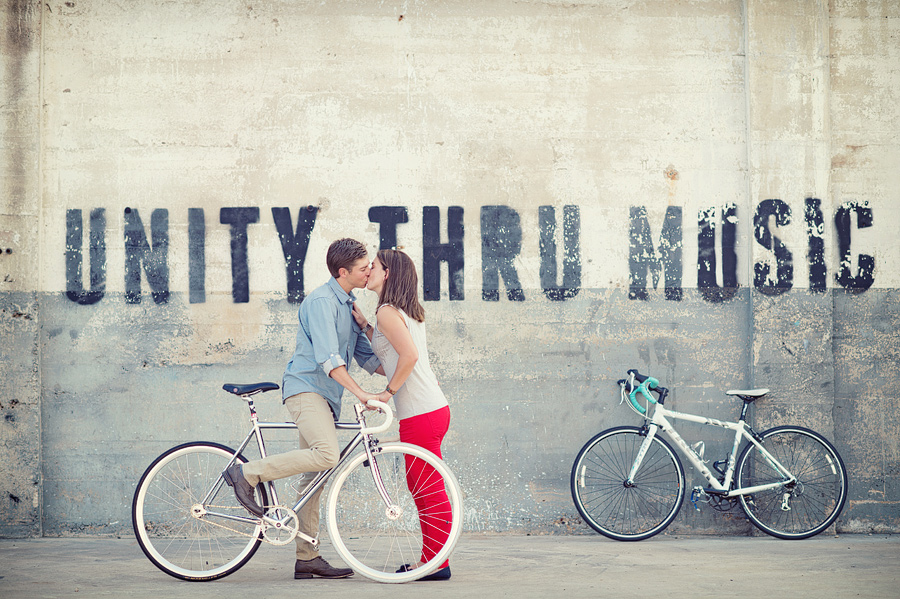 A bike themed Deep Ellum Engagement shoot with Melanie & Sean » Coburn ...